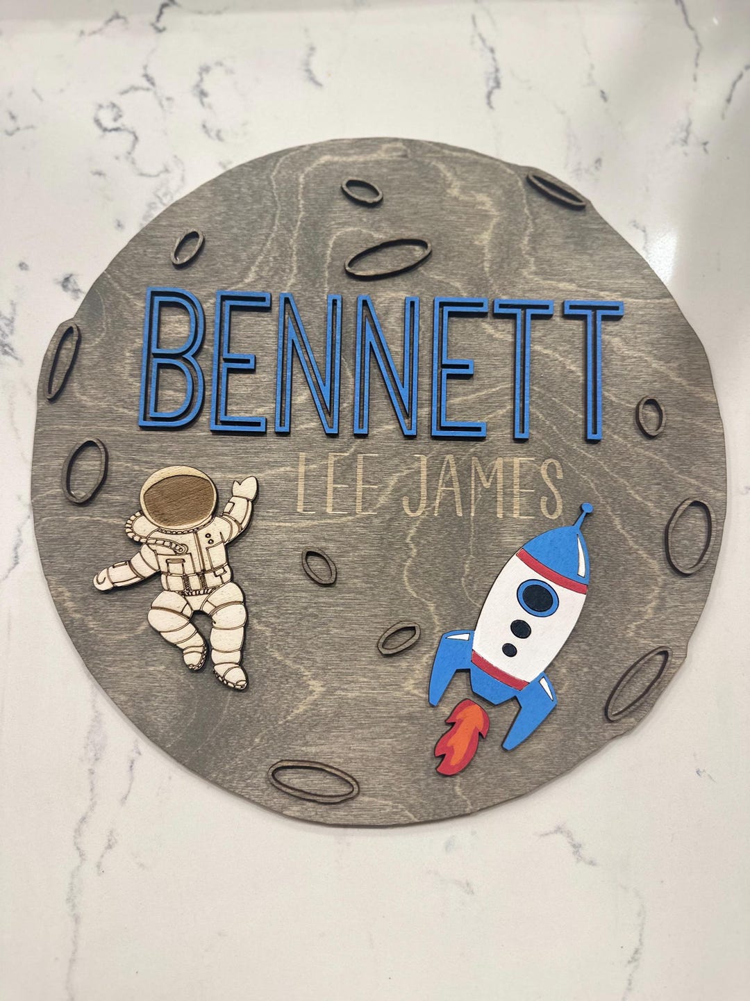 Space Themed Name Sign for Nursery/bedroom - Etsy