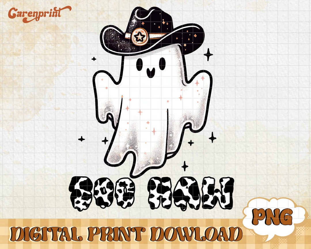 Boo Haw Ghost Halloween Halloween Png Spooky Halloween - Etsy
