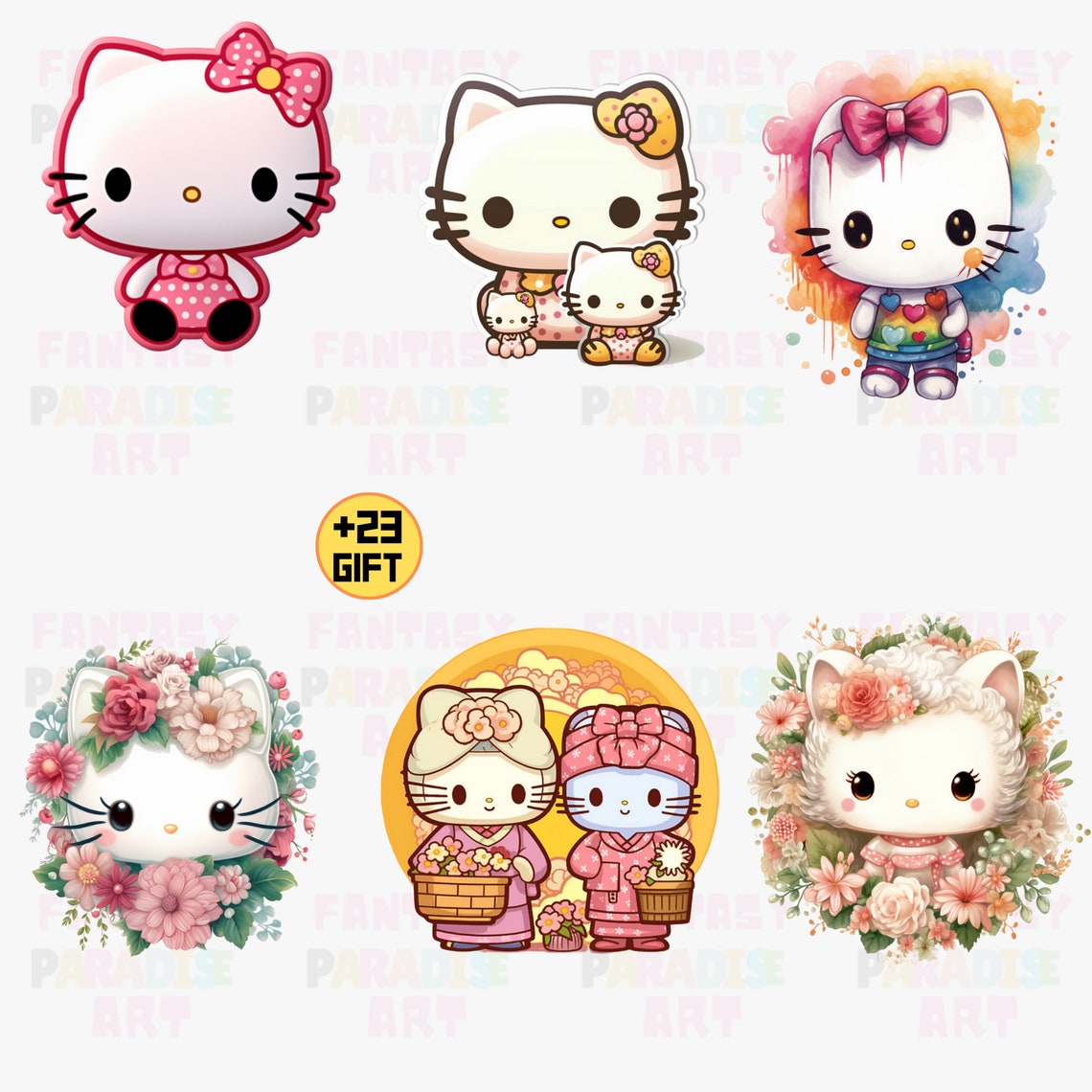 Kawaii Kitty Clipart, Kawaii Svg Bundle, Cute Cat Svg, Kitty Svg, Kawaii Kitty Clipart, Kawaii ...