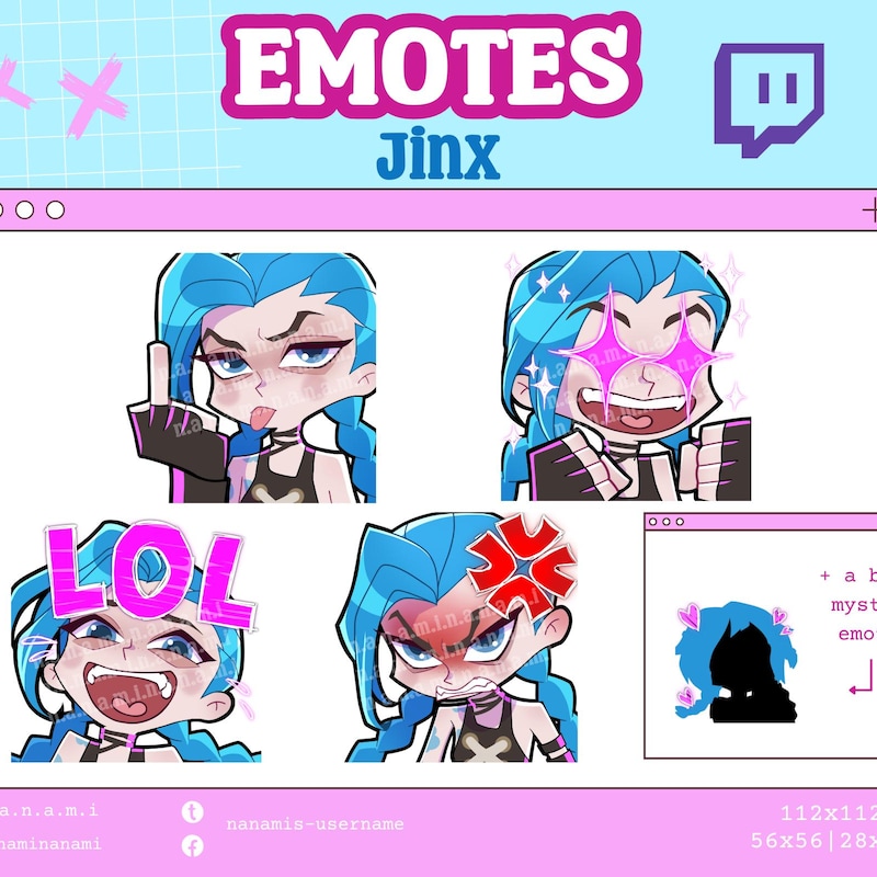 Jinx Sticker - Etsy