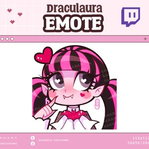 CHIBI VAMPIRE EMOTE - Cute & Kawaii Emote for Streaming, Messaging ...
