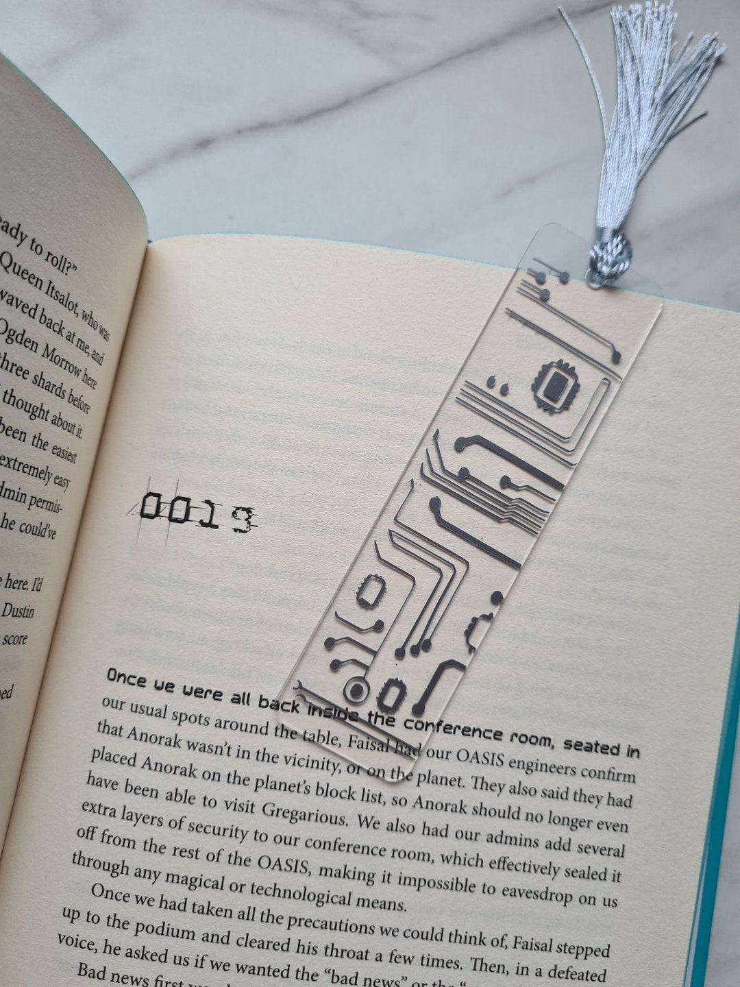 Circuit Board Bookmark | Nerdy Bookmark | Stocking Filler | Reading ...