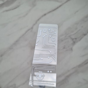 Circuit Board Bookmark | Nerdy Bookmark | Stocking Filler | Reading ...