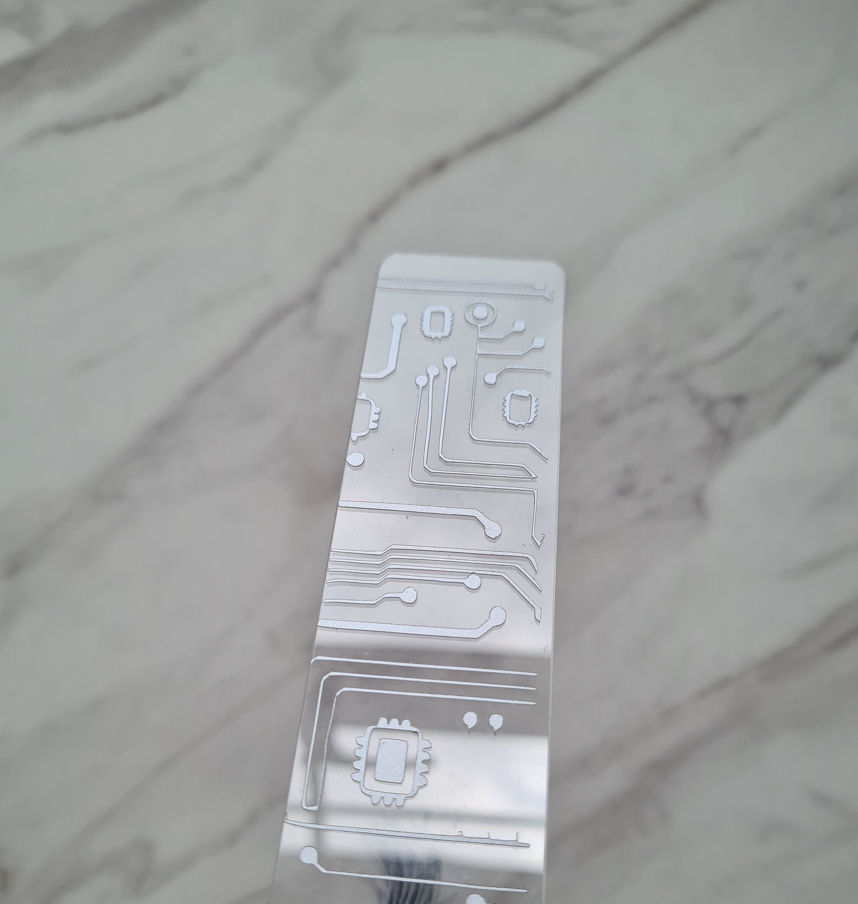 Circuit Board Bookmark | Nerdy Bookmark | Stocking Filler | Reading ...
