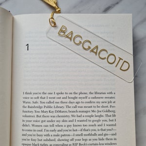 Customised Acronym Bookmark | Personalised Bookish Gift | Booktok ...
