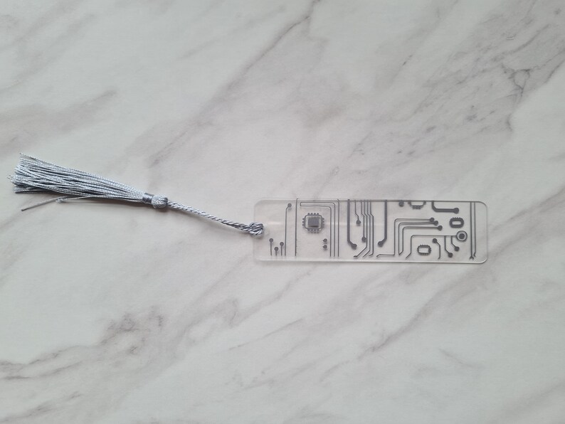 Circuit Board Bookmark | Nerdy Bookmark | Stocking Filler | Reading ...