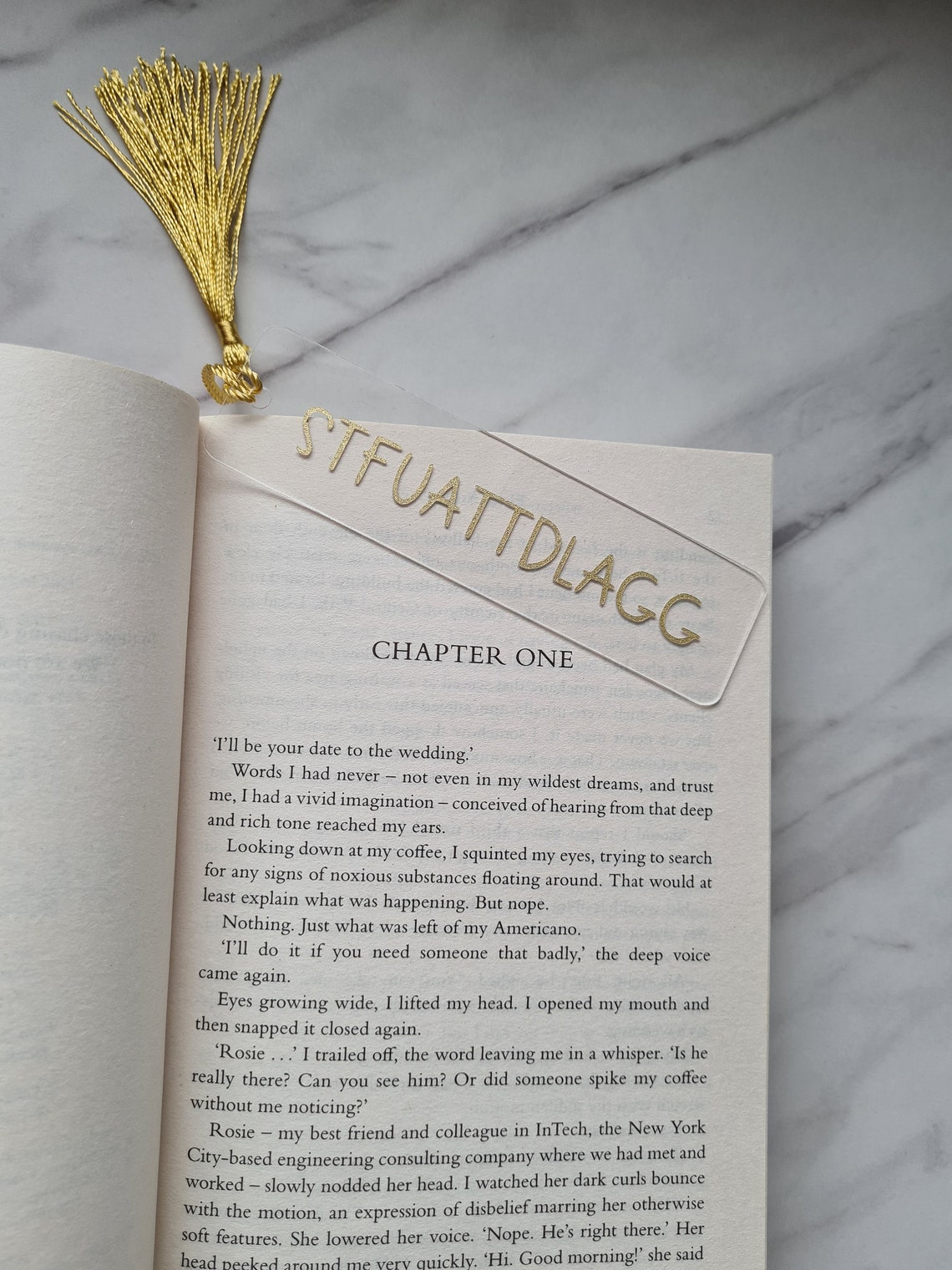 Customised Acronym Bookmark | Personalised Bookish Gift | Booktok ...