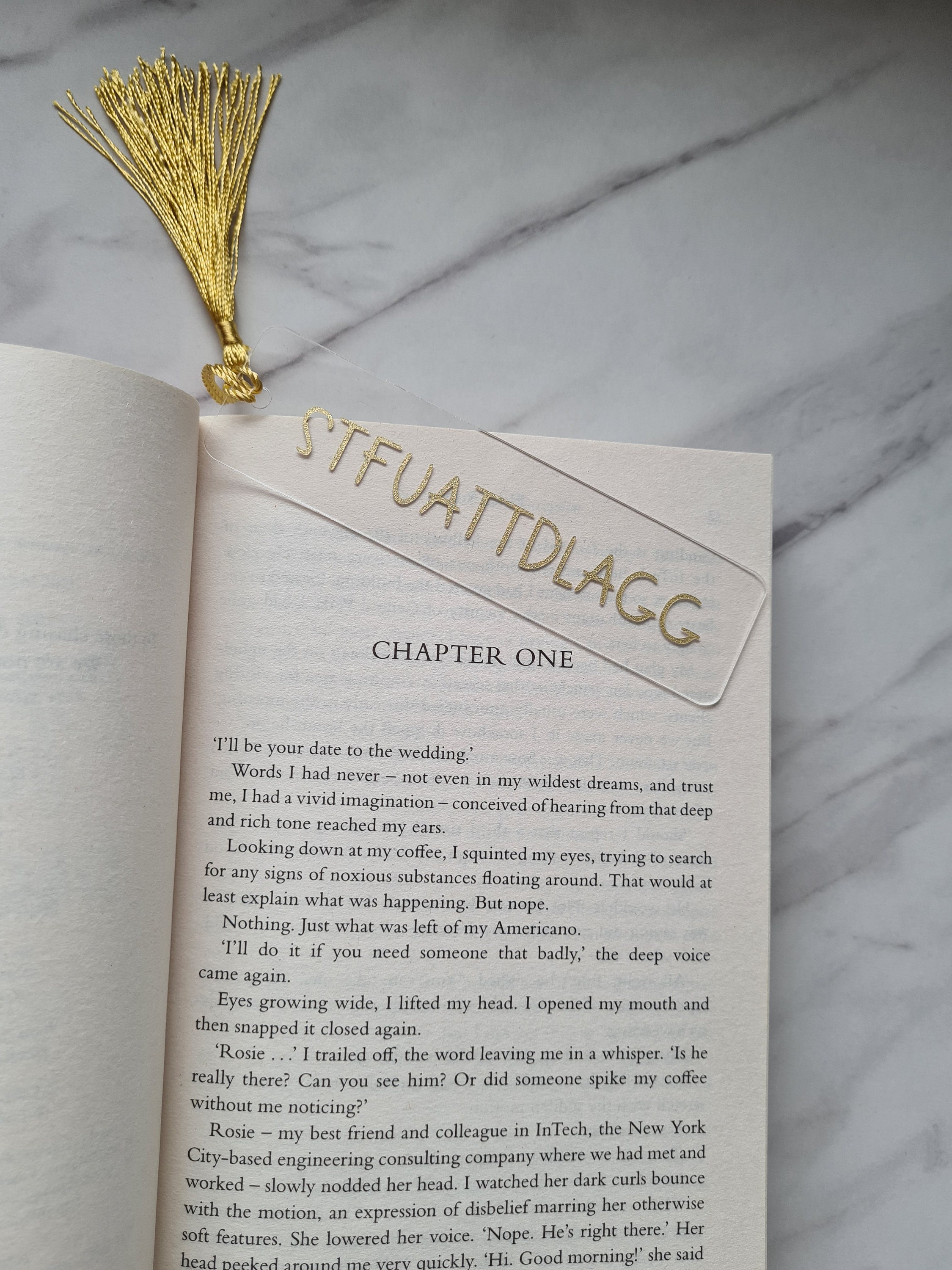 Customised Acronym Bookmark | Personalised Bookish Gift | Booktok ...