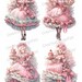 Rococo Princess Victorian Postcard Ephemera Junk Journal Vintage ...