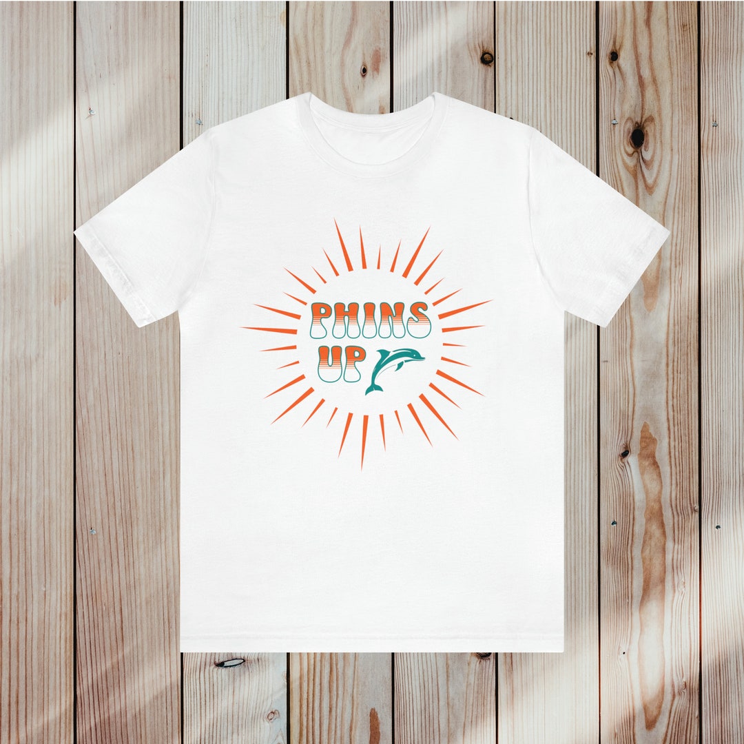 Phins Up Miami Dolphins Fan T-shirt. - Etsy