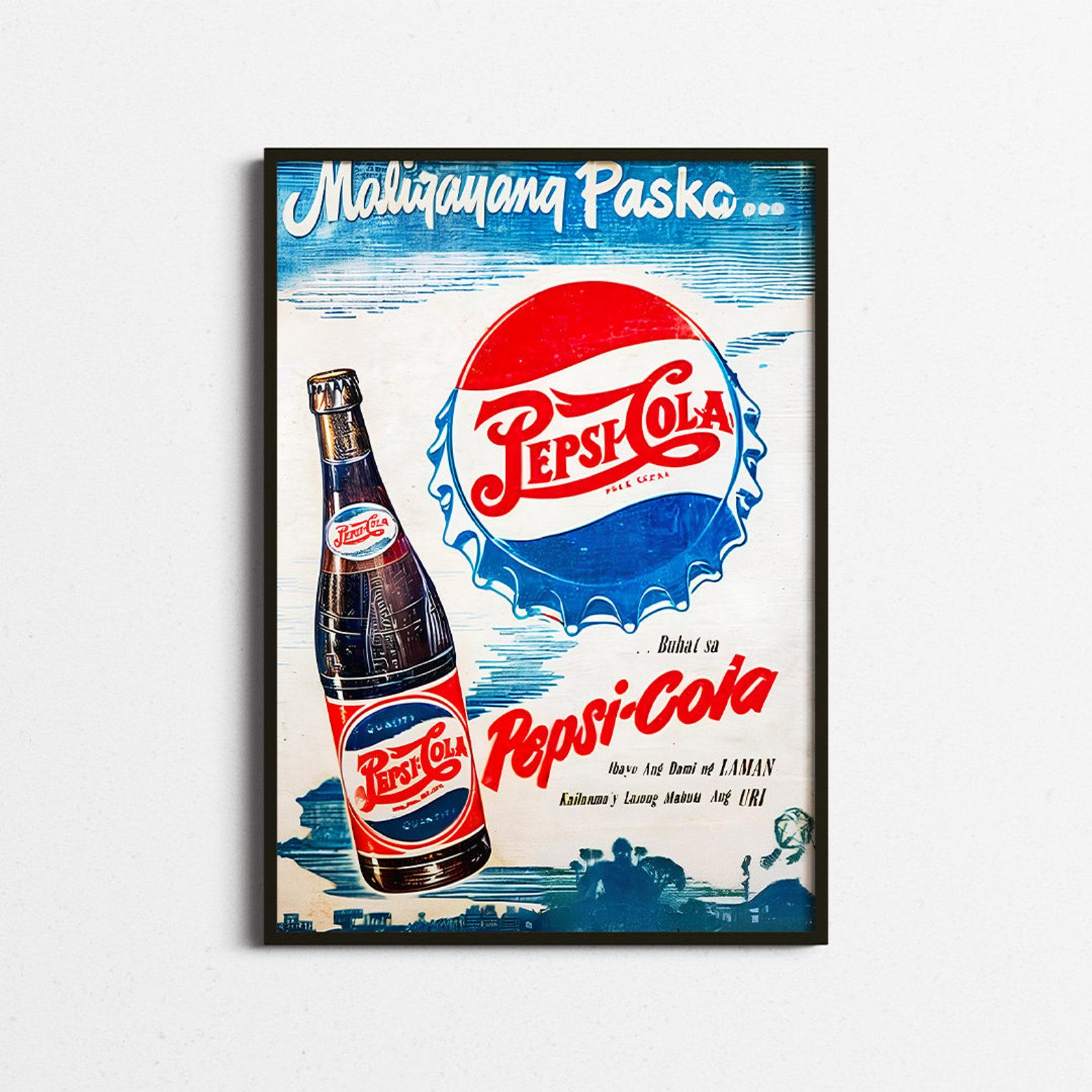 Pepsi Cola Poster, Pepsi Cola Poster, Printable Poster, Printable Art ...