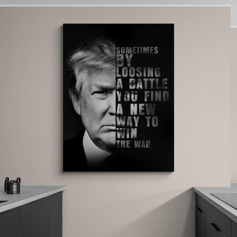 Trump Canvas Wall Art - Etsy