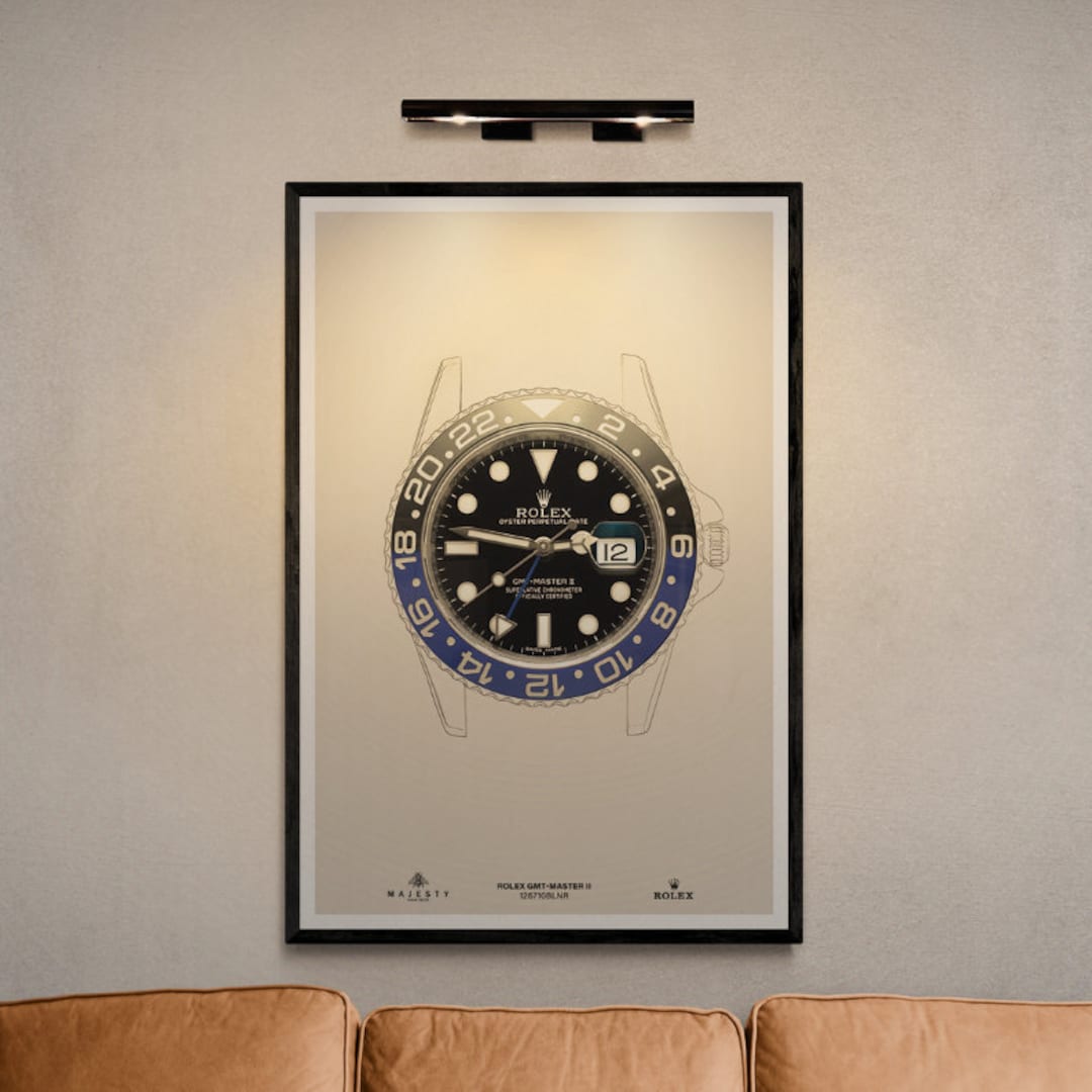 Rolex Art, Rolex Poster, Rolex Watch Poster, Rolex GMT Master Art ...