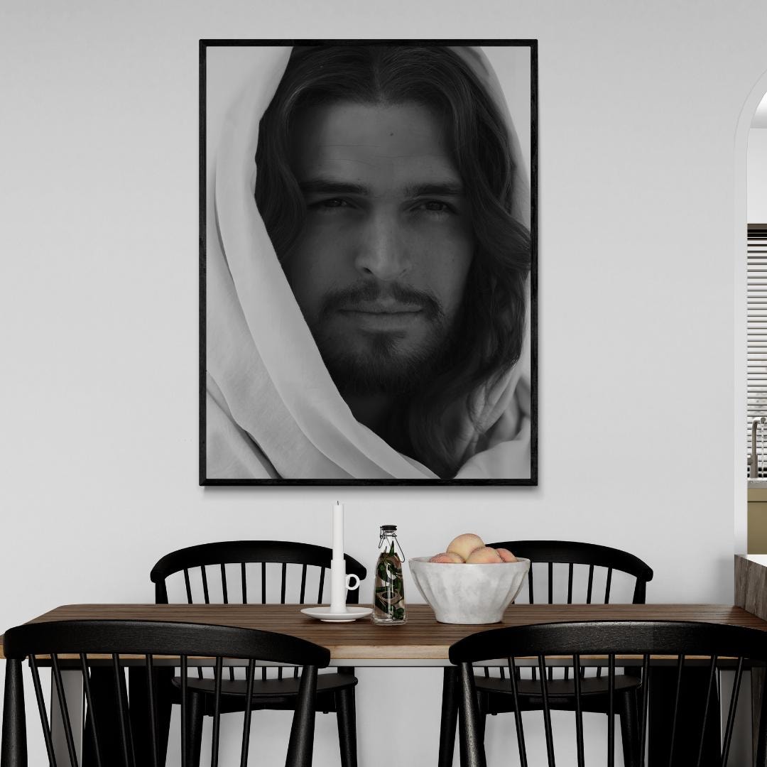 Jesus Poster, Jesus Christ Wall Art, Christian Wall Art, Christian ...