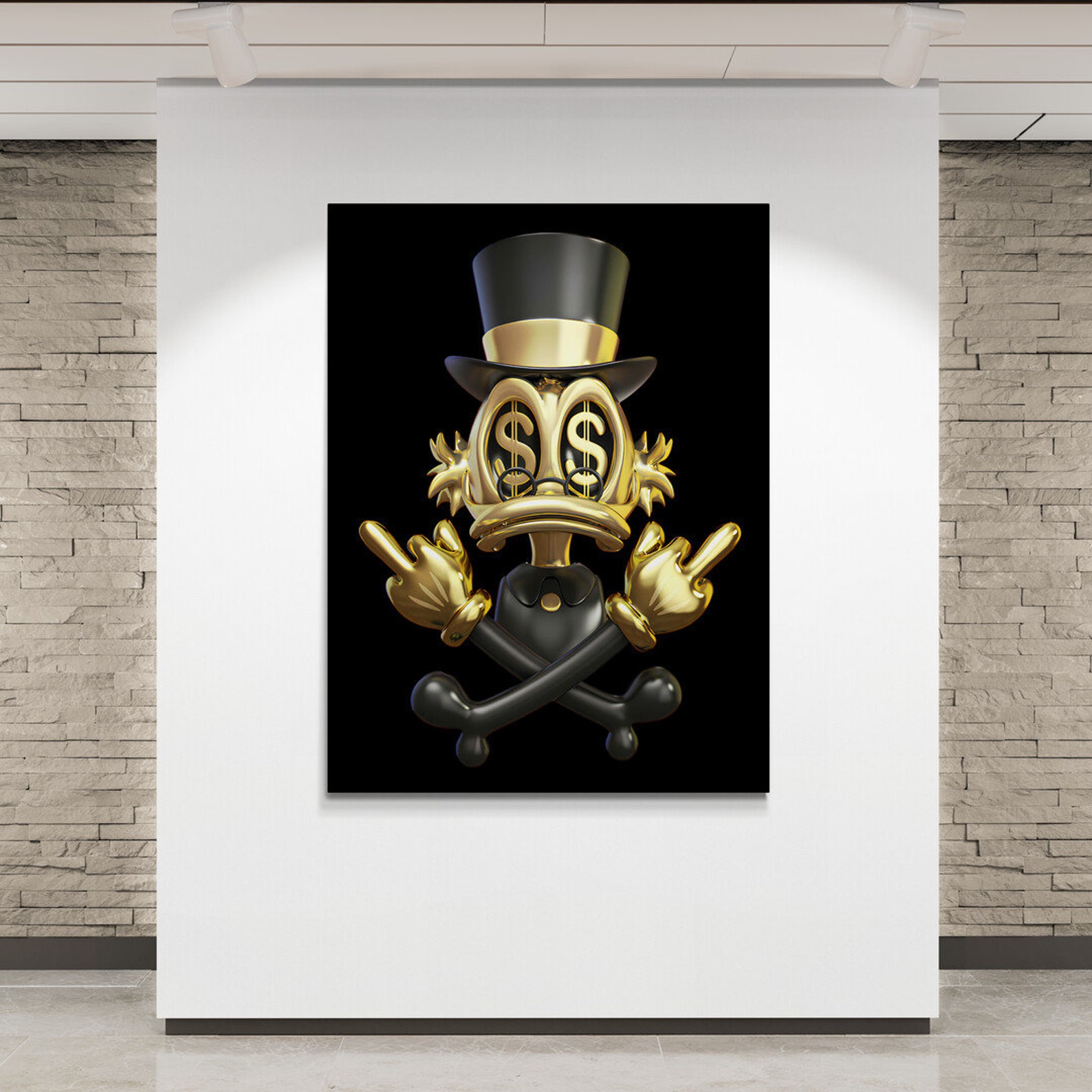 Scrooge Mcduck Digital Art,scrooge Mcduck Art Print, Scrooge Mcduck ...