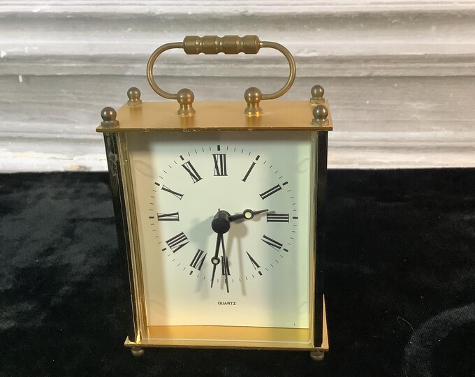 Vintage Quartz Travel Small Clock, Clocks, Clocks - Etsy