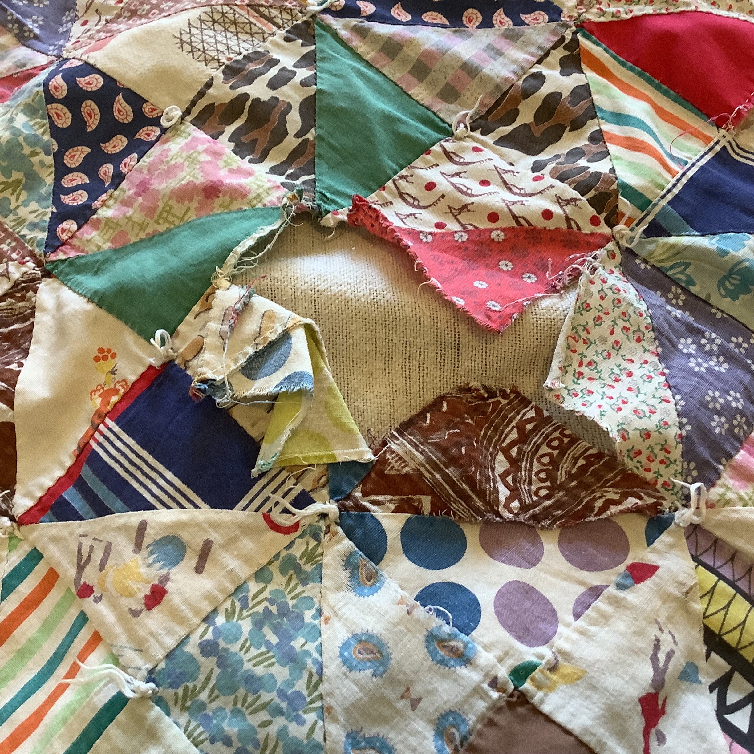 Antique Triangle Patchwork Quilt, Bedding, Handmade Quilts - Etsy