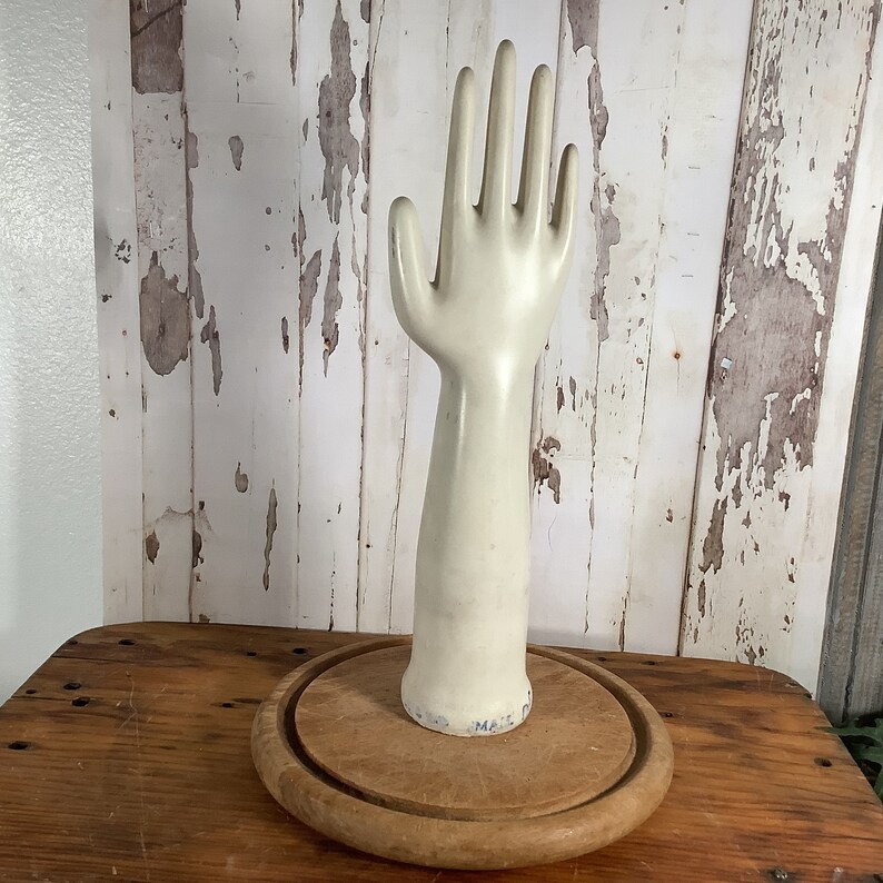 Vintage Porcelain Glove Mold, Jewelry Display, Mold - Etsy