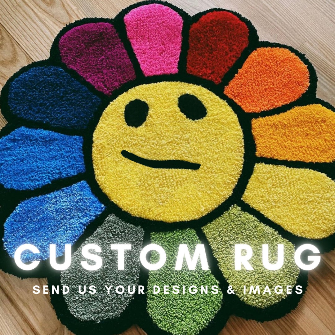 Custom Tuft Rug Design Personalized Shape Design Anime - Etsy