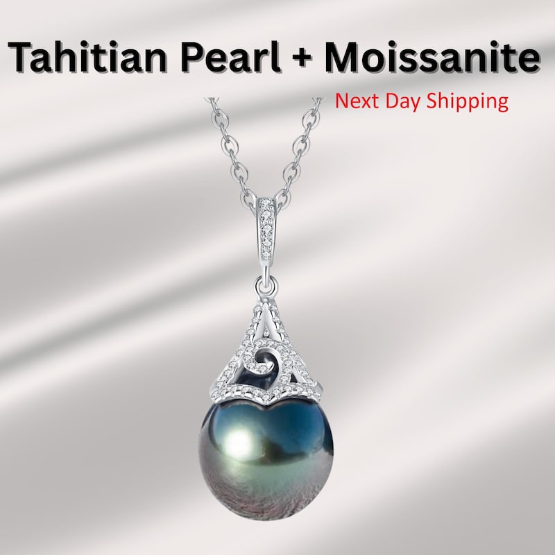 Vintage Tahitian Necklace - Etsy