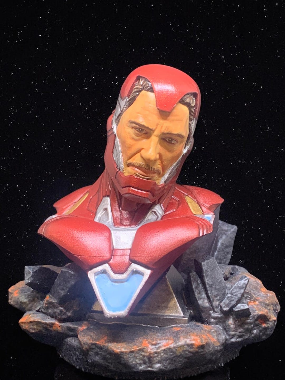 Iron Man Figure (4K Resin 3D Printed and Painted) - Etsy