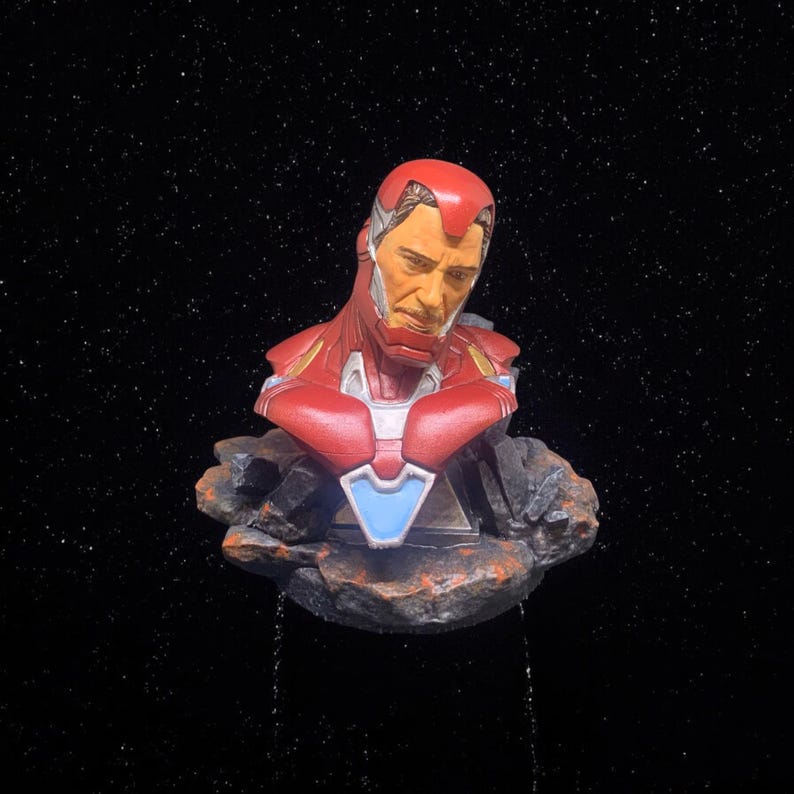 Iron Man Figure (4K Resin 3D Printed and Painted) - Etsy