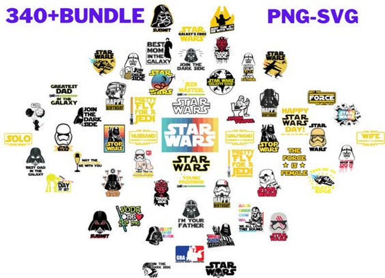 Star Wars Clipart, Starwars Svg, Star Wars Png, Star Wars Font, Star ...