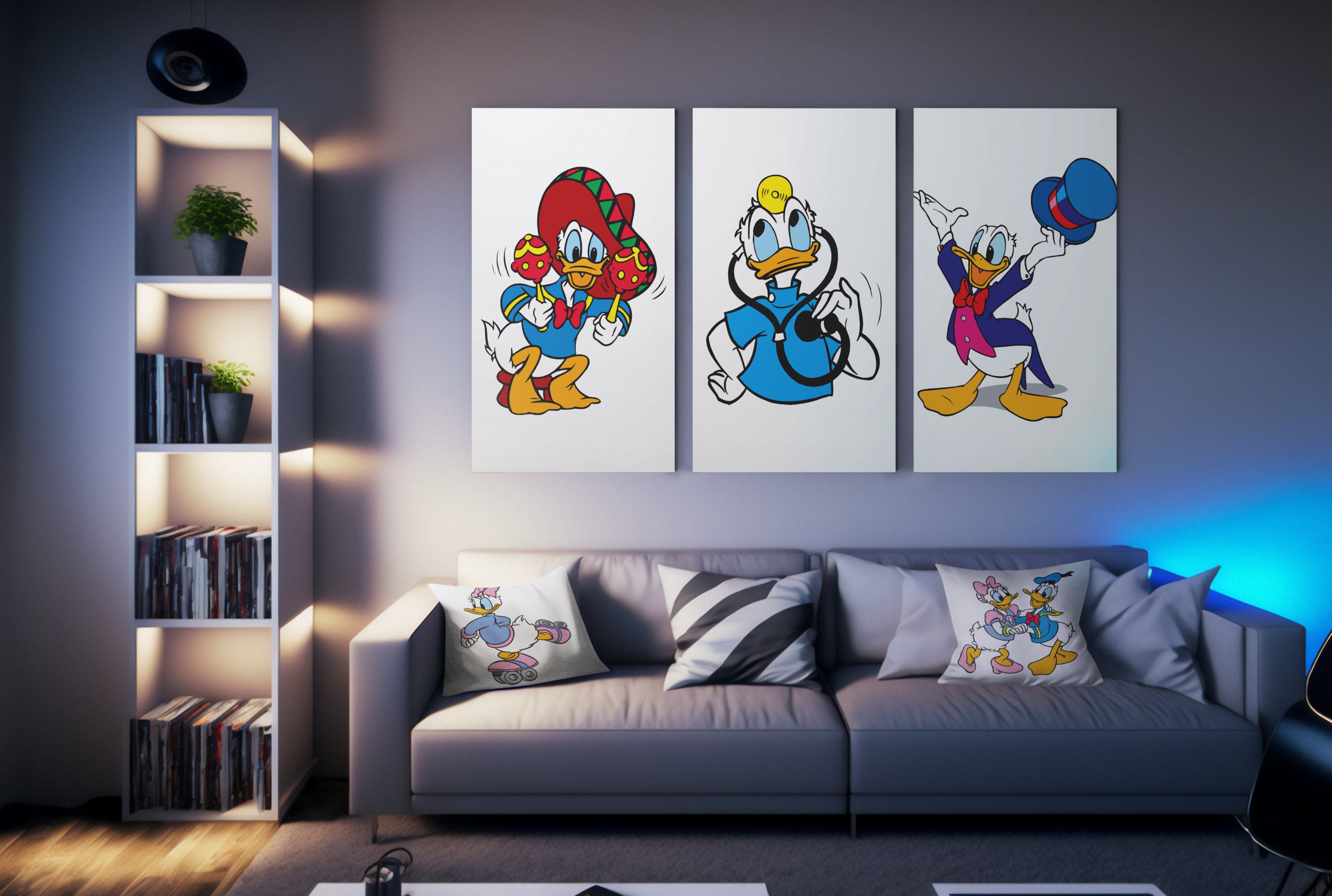 Creative Cartoon Characters Digital Bundle PNG SVG - Etsy