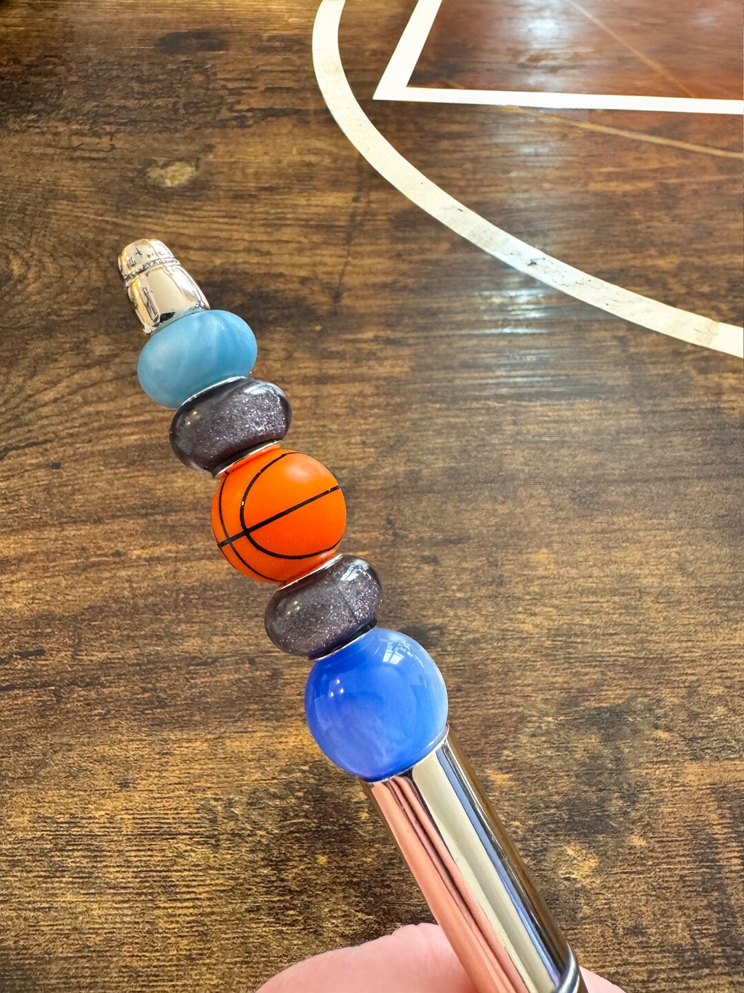 Basketball Pen (plus 15+ Beads) - Customizable Beadable Pen Kit ...