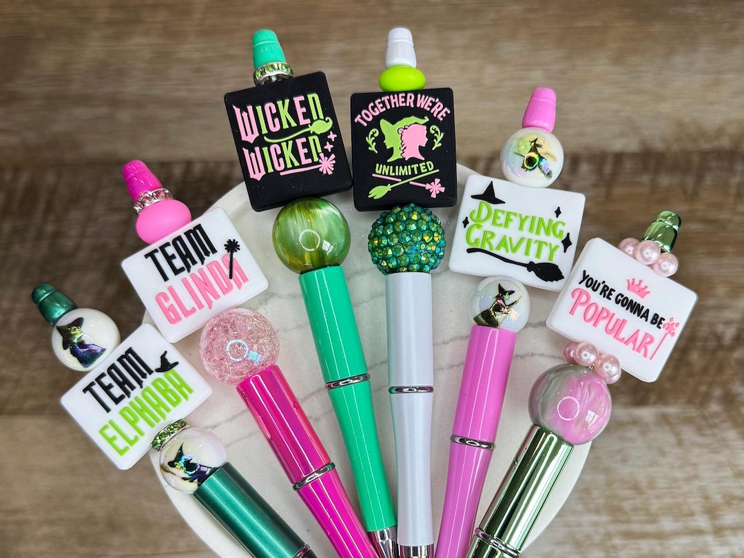 Wicked Dual Sided Pen/pencil (plus 10+ Mystery Assorted Beads ...
