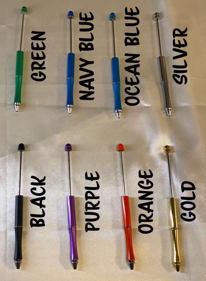 Pink Colored Variety Themed Customizable Beadable Pen Kit mystery ...