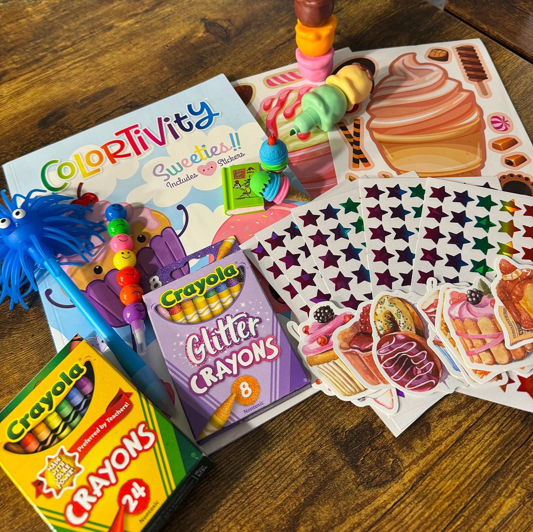 Kids Food Activity Kit - Little Chef; Activity Stationery Kit; Creative ...