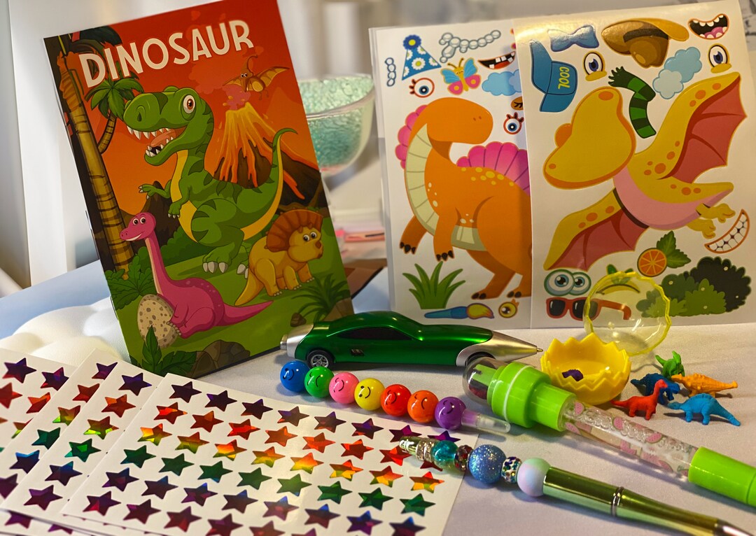 Kids Stationery Kit Jurassic Journey Activity Stationery Kit Creative ...