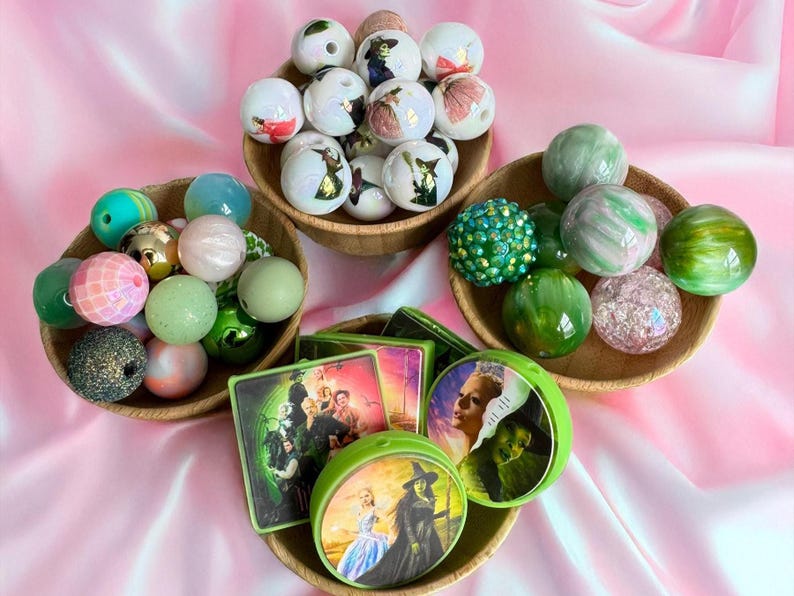 Wickedly Wicked Pen/pencil (plus 10+ Mystery Assorted Beads); Multiple ...
