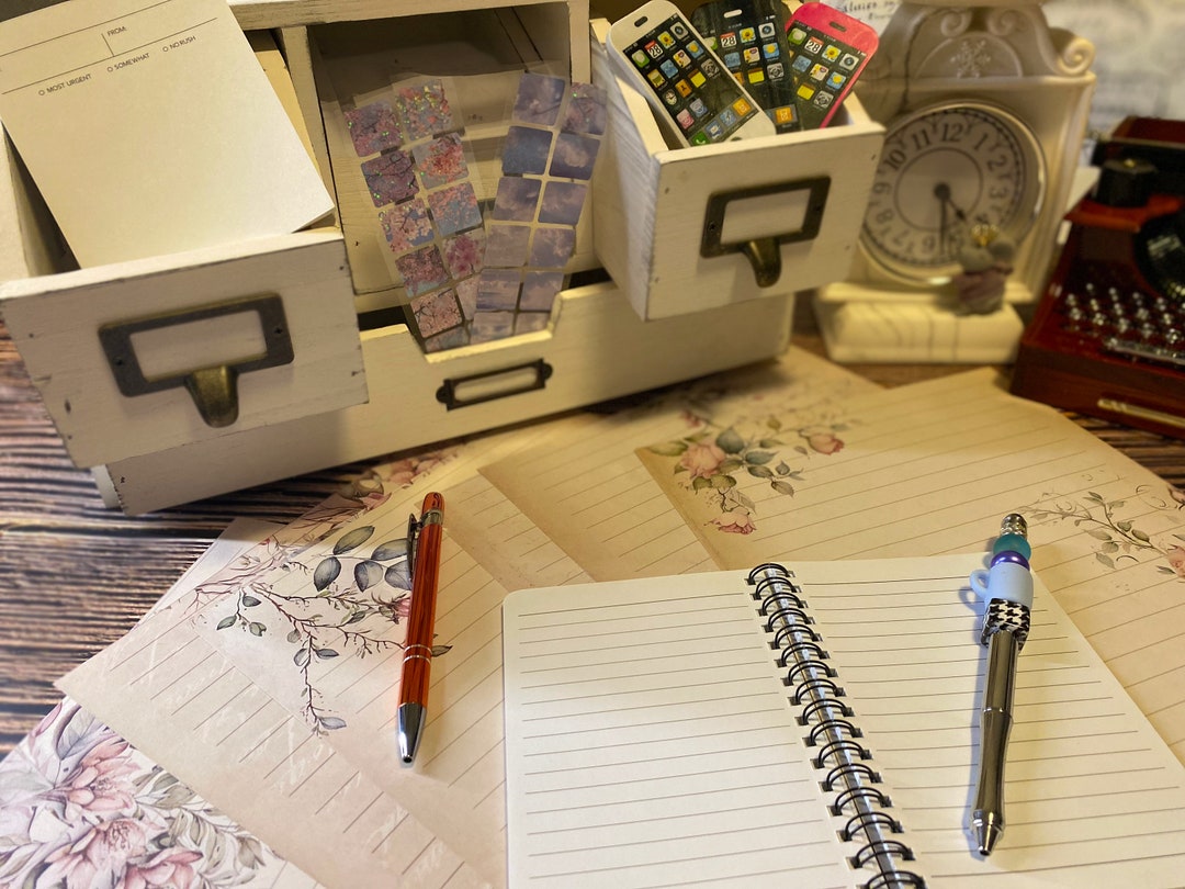 Stationery Kit - Vintage Memo; Office Stationery Kit; Creative Desk Kit ...