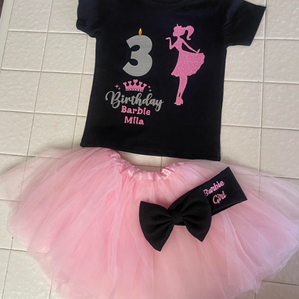 Barbie Tutu Set - Etsy
