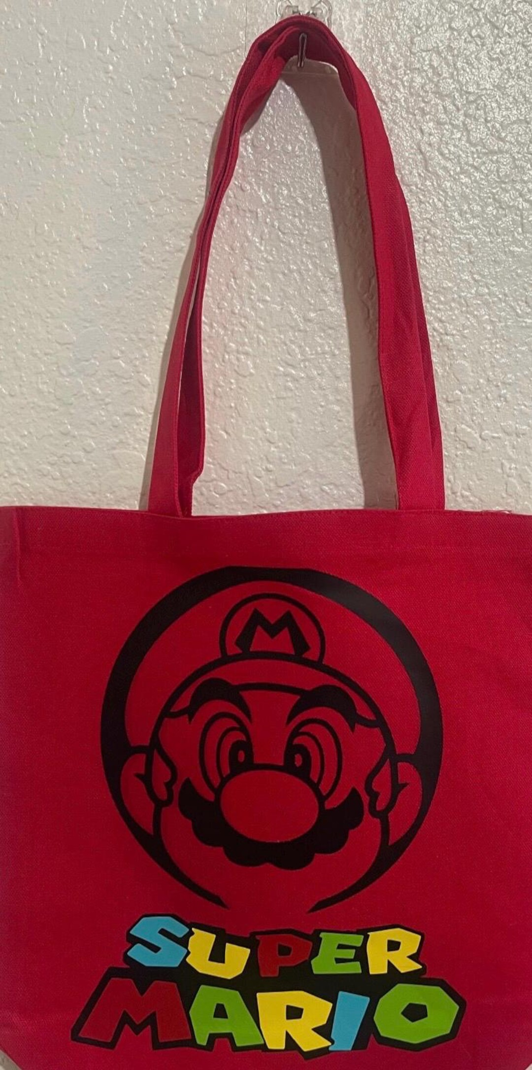 Super Mario Tote Bag/ Gift Bag/halloween Candy Bag - Etsy