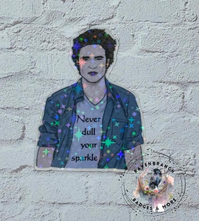 Sticker, Twilight Sticker, Edward Cullen Sticker, Bookish Sticker ...