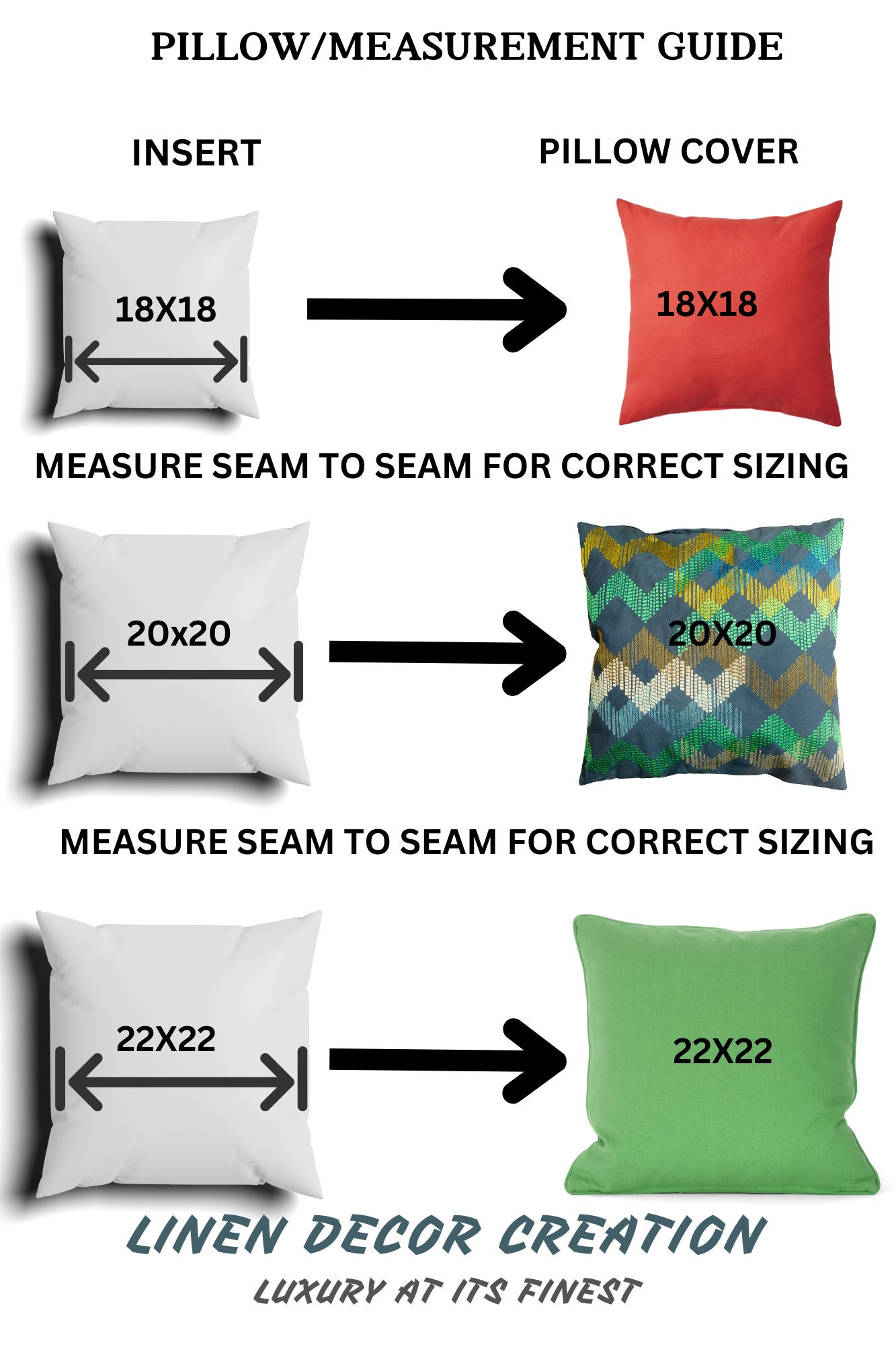 2PK Square Pillow Inserts Down Alternative Fill Premium Throw Pillows ...