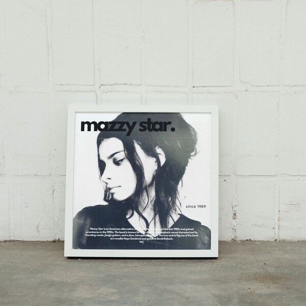 Mazzy Star Poster Vintage - Etsy