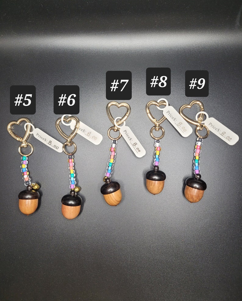 Acorn Stash Keychain - Etsy
