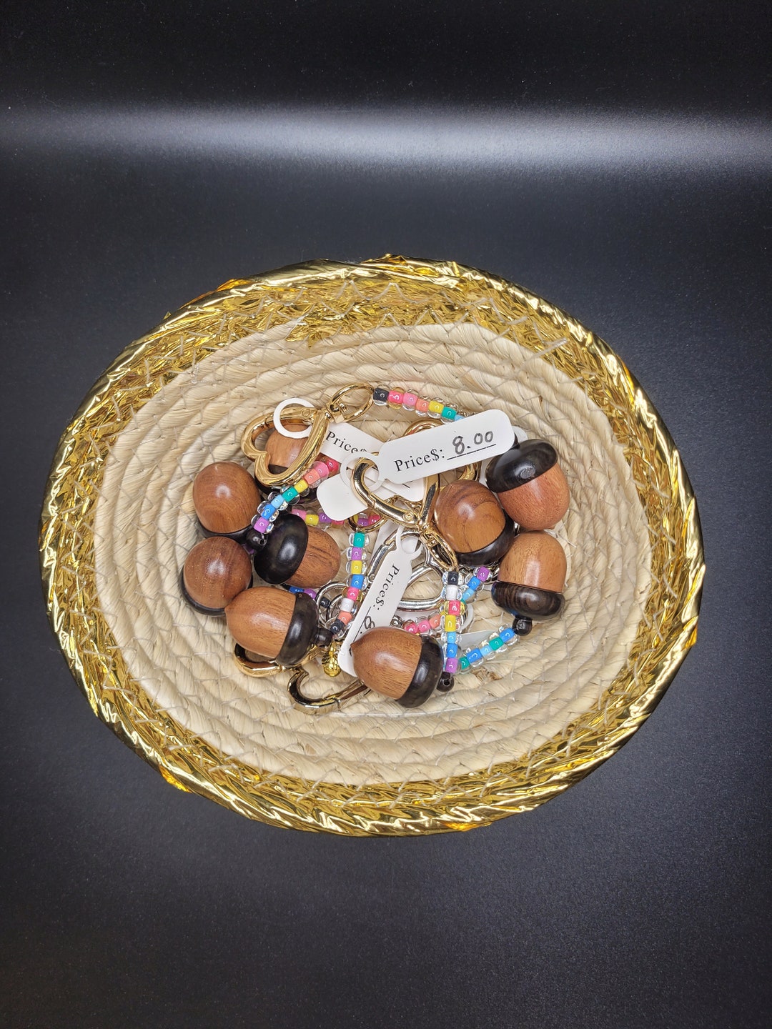 Acorn Stash Keychain - Etsy