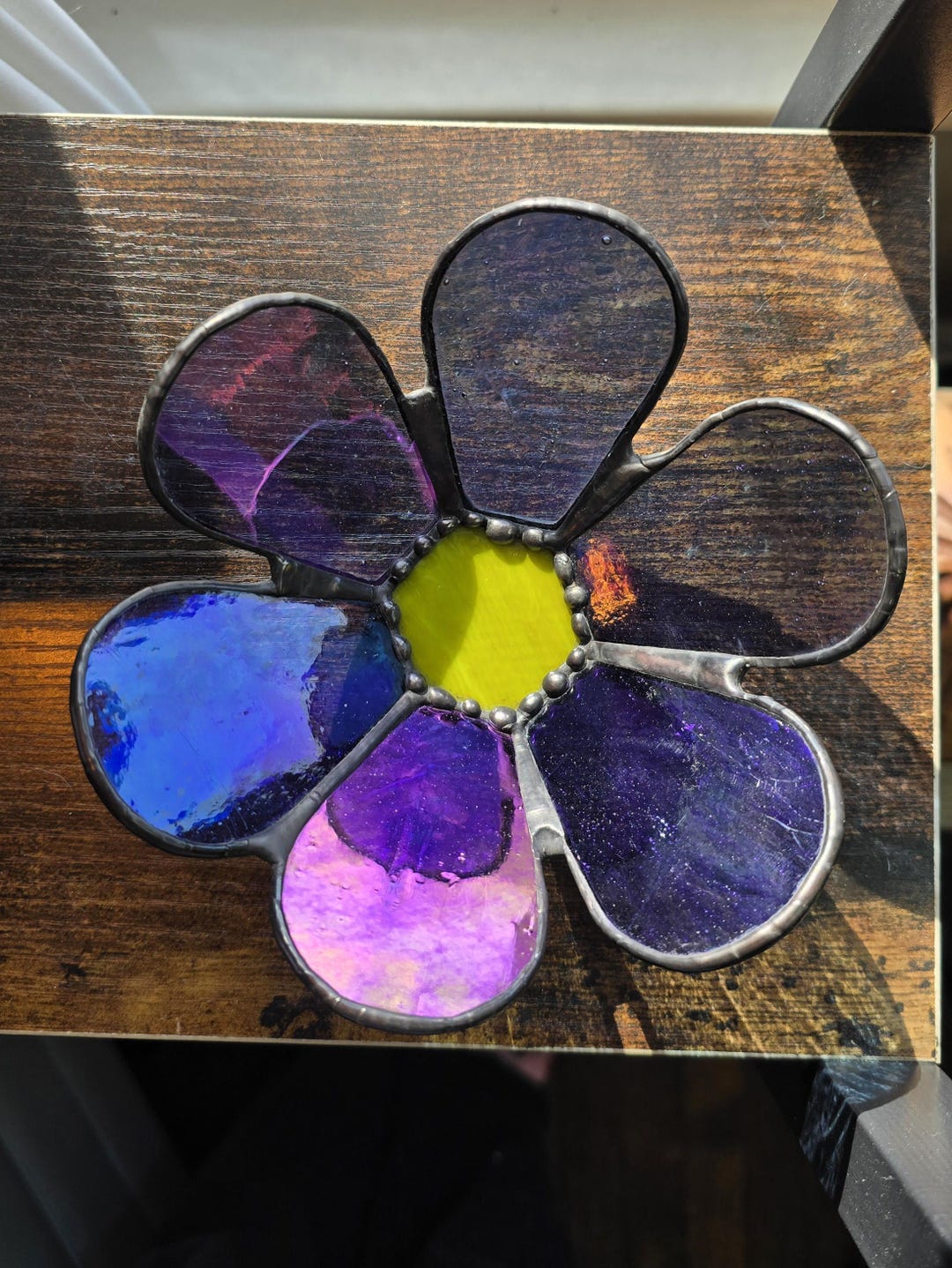 3D Purple Flower Sculpture - Etsy