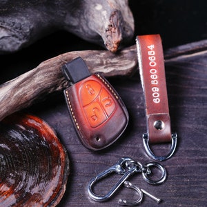 Mercedes 1999-2025 Leather Key Cases GLC, Gls, Gle, S, AMG - Fits CL55 ...