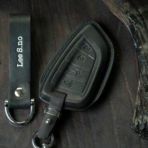 Leather Key Fob Cover for Toyota GR Supra Trd, A90, MK4, MK5, GR86 2021 ...