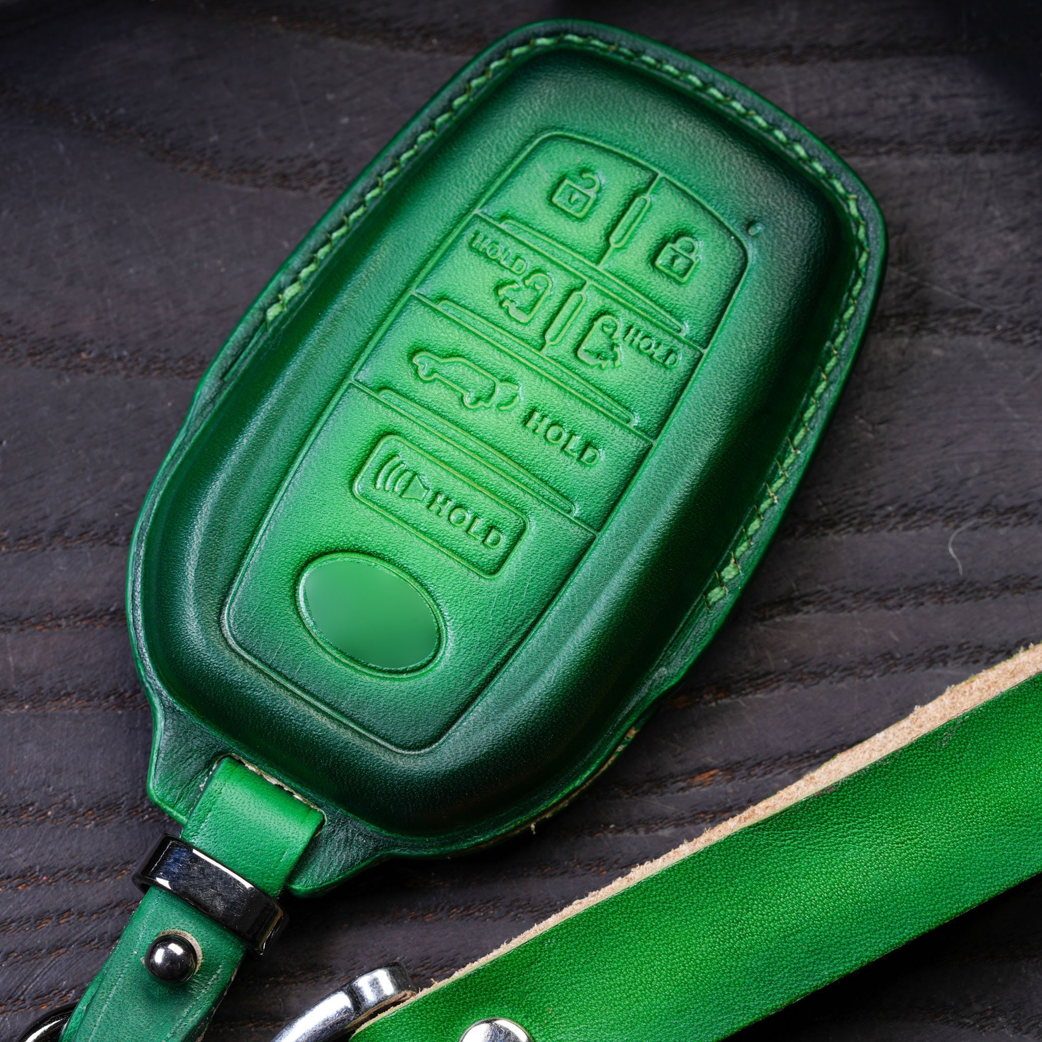 Leather Key Fob Cover 2022-2024 Toyota RAV4 Venza Bz4x - Etsy