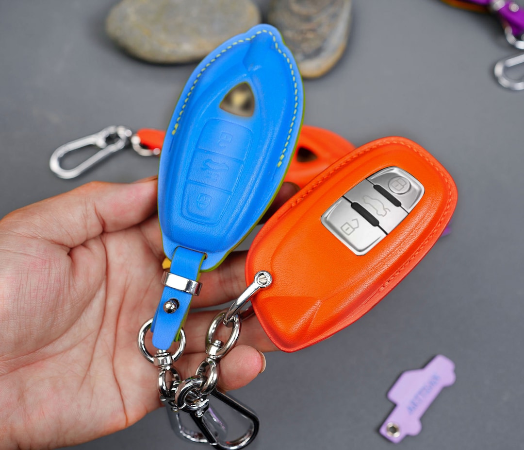Leather Key Cover for Urus, Huracan Evo STO Aventador Roadster ...