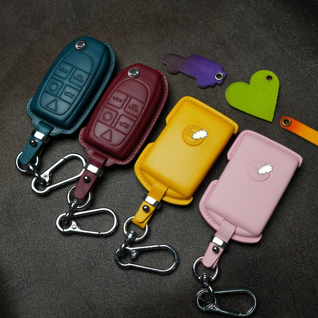 Volvo EX30 Leather Key Fob Cover | XC40, EX90, S90, XC90, XC30 | Custom ...