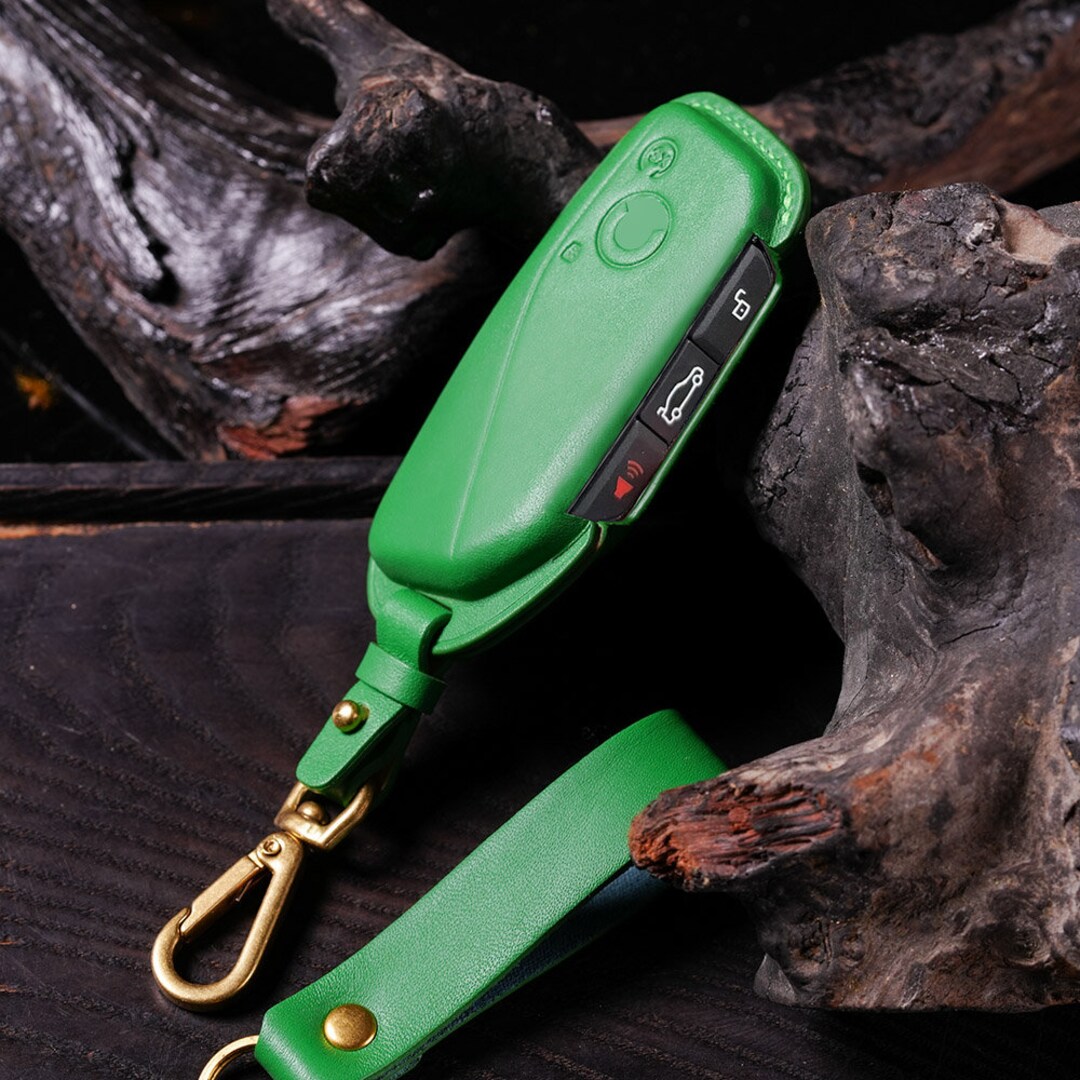 Leather Key Fob Cases for X7 G07, Ix, Xm, I7, 2024 M8, F15, F16, E53 ...