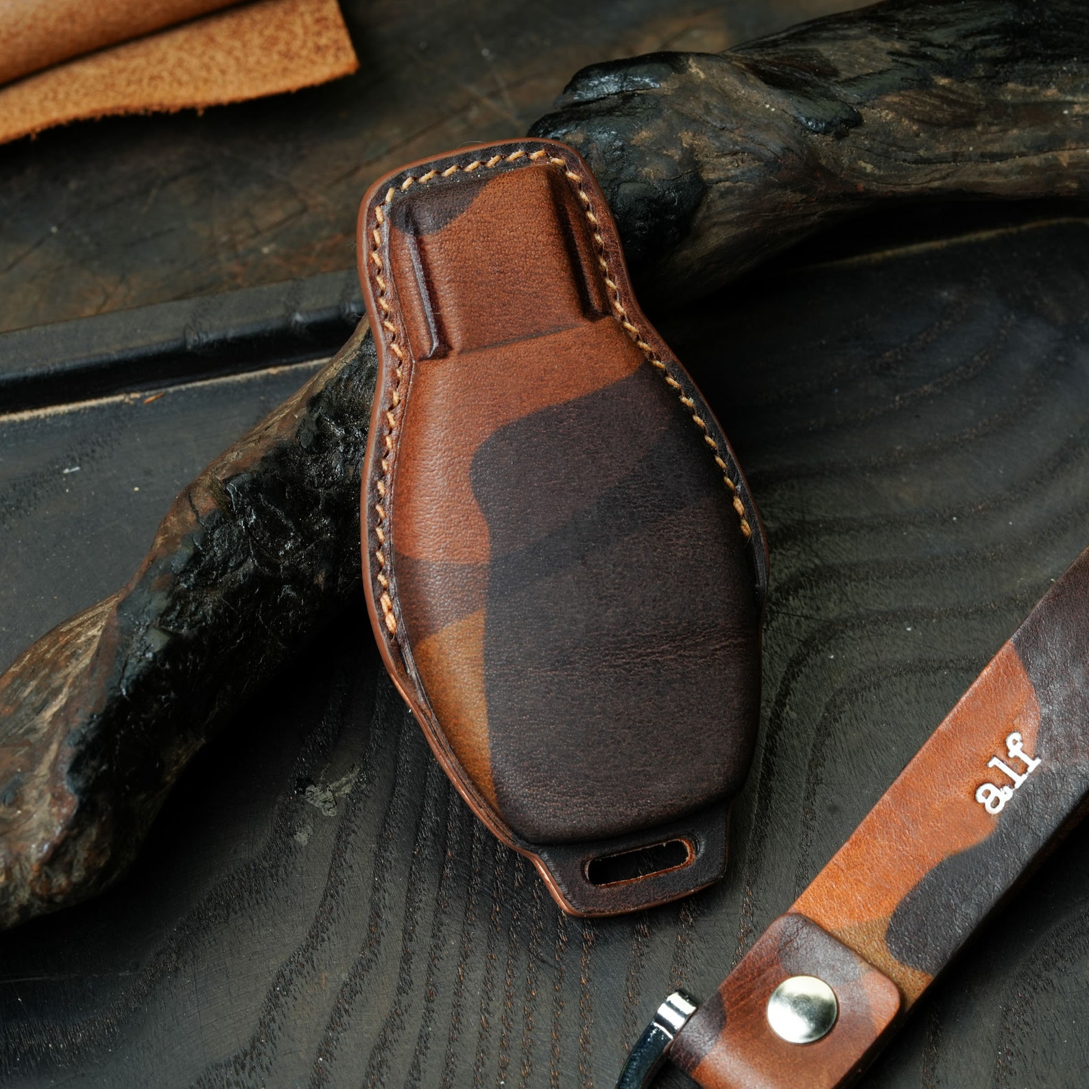 Mercedes Gle-class Leather Key Fob Case for GLE 350, Gle 450, Amg Gle ...